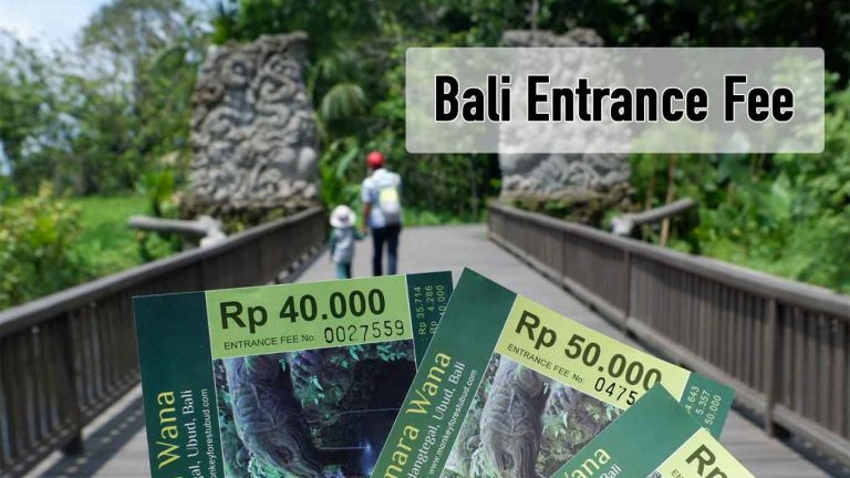 Bali Entrance Fees • Gusti Bali Tours